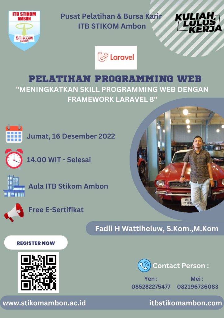 Pelatihan & Seminar - ITB STIKOM AMBON